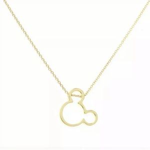 Jewelry | Mickey Mouse Gold Necklace | Poshmark